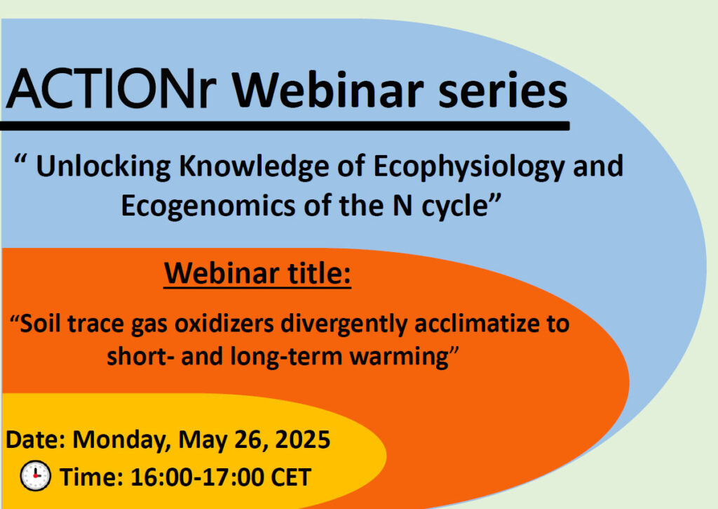ACTIONr Webinar Series: Soil trace gas oxidizers divergently ...